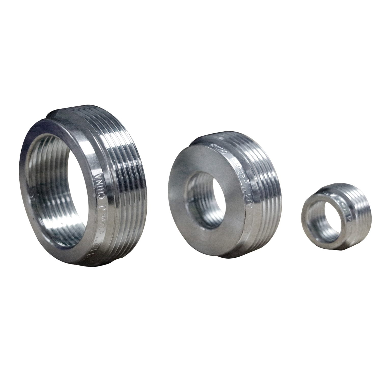 Reducción Bushing de 3/4" a 1/2" de acero electro galvanizado