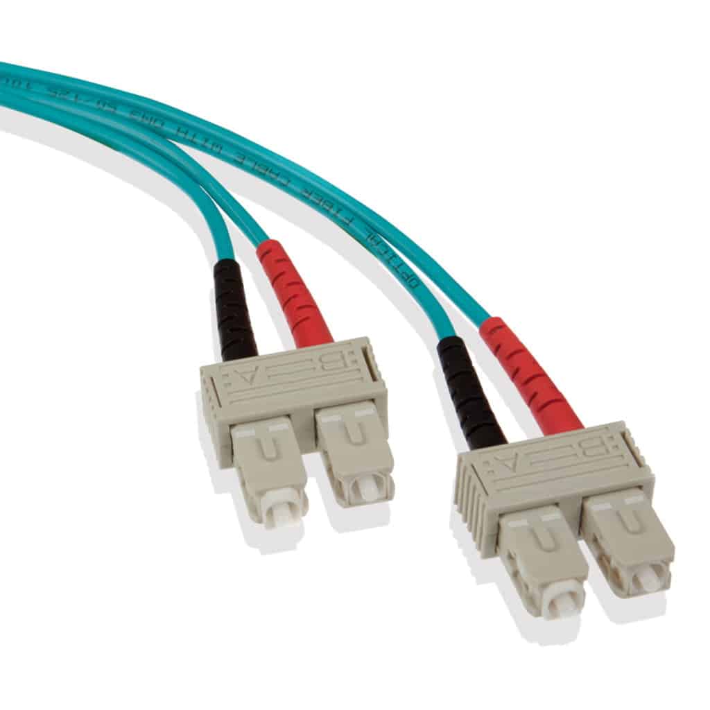 PATCH CORD FIBRA OPTICA DUPLEX MULTIMODO OP/LASER OM3 50/125um SC-SC 3 ...