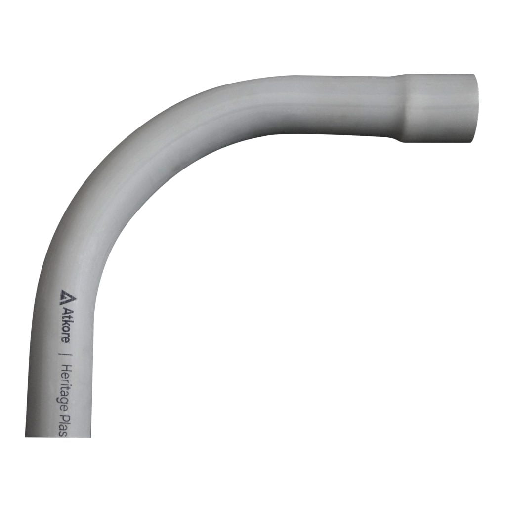 CURVA PVC SCH 40 6" 90° CON UL651 por ETL END BELLS