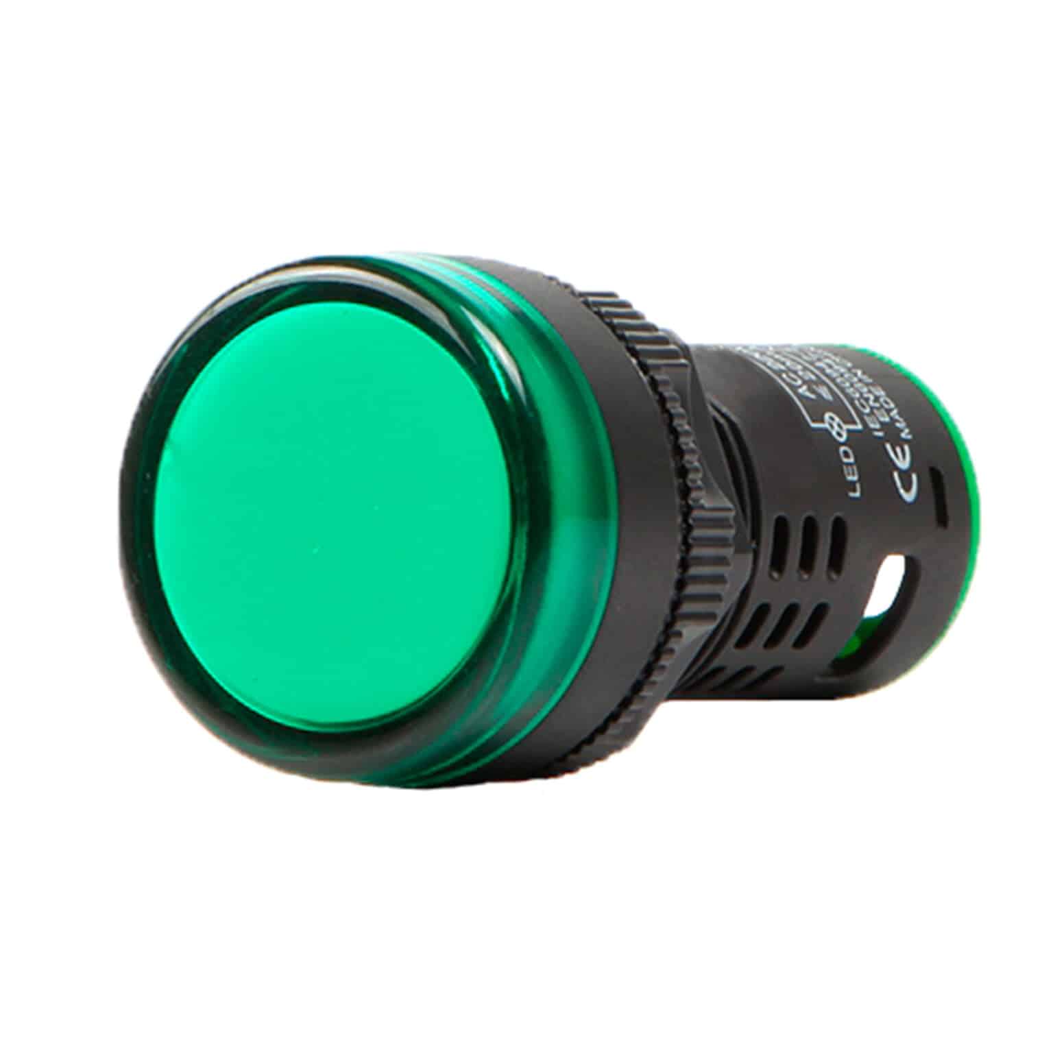 PILOTO LUMINOSO LED VERDE 220VAC