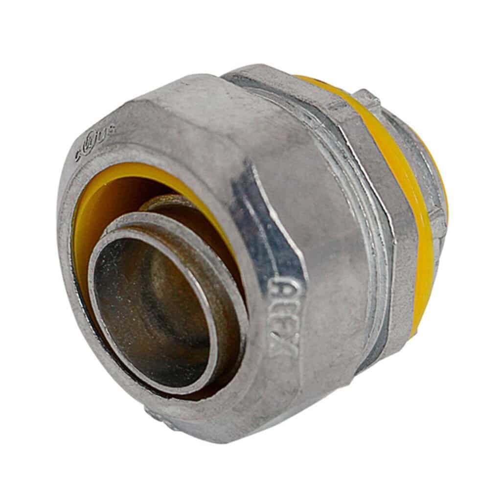 CONECTOR RECTO HERMETICO LIQUID TIGHT CON UL DE 2-1/2'' PARA T/FLEXIBLE PVC