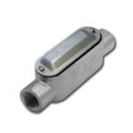 CAJA CONDULET TIPO C 1" FORM 5 HIERRO MALEABLE GALVANIZADO EN CALIENTE ...