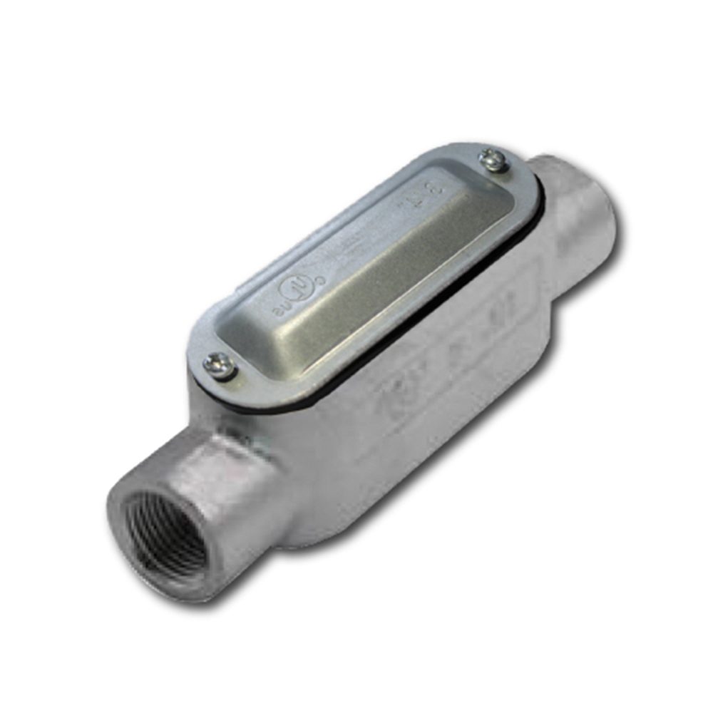CAJA CONDULET TIPO C 2-1/2" FORM 5 HIERRO MALEABLE GALVANIZADO EN ...