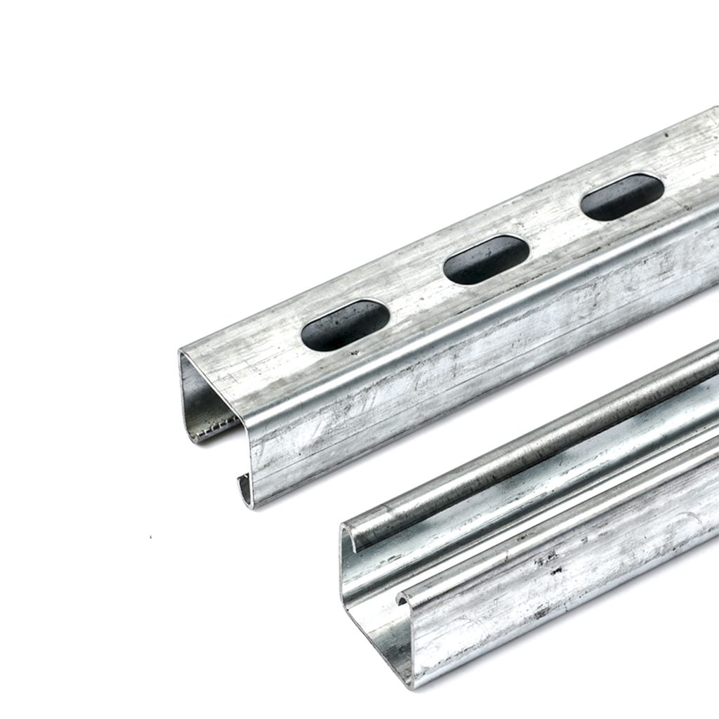 Compra rieles ranurados y conductores para cables | Riel strut