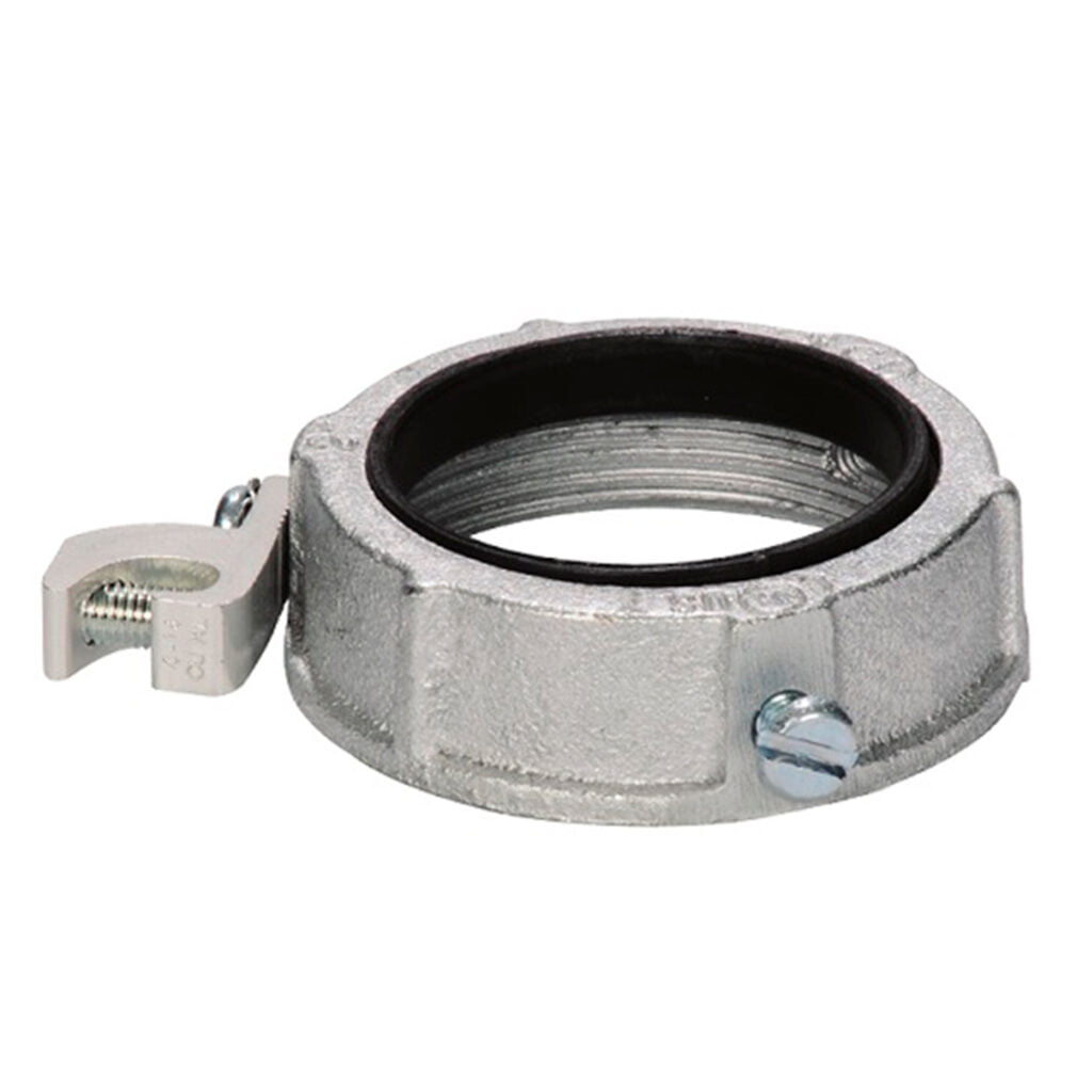 Tuerca Bushing 2" Hierro Maleable Hermetico - c/ Terminal a Tierra