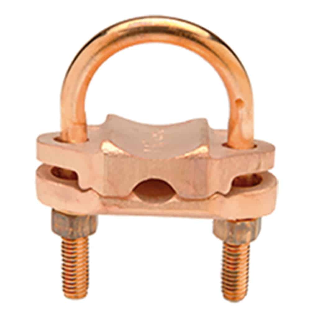 CONECTOR TIERRA CABLE 4 Sol. - 2/0 Str. TUBO 7/8" o 1" - 1/2" o 3/4 ...