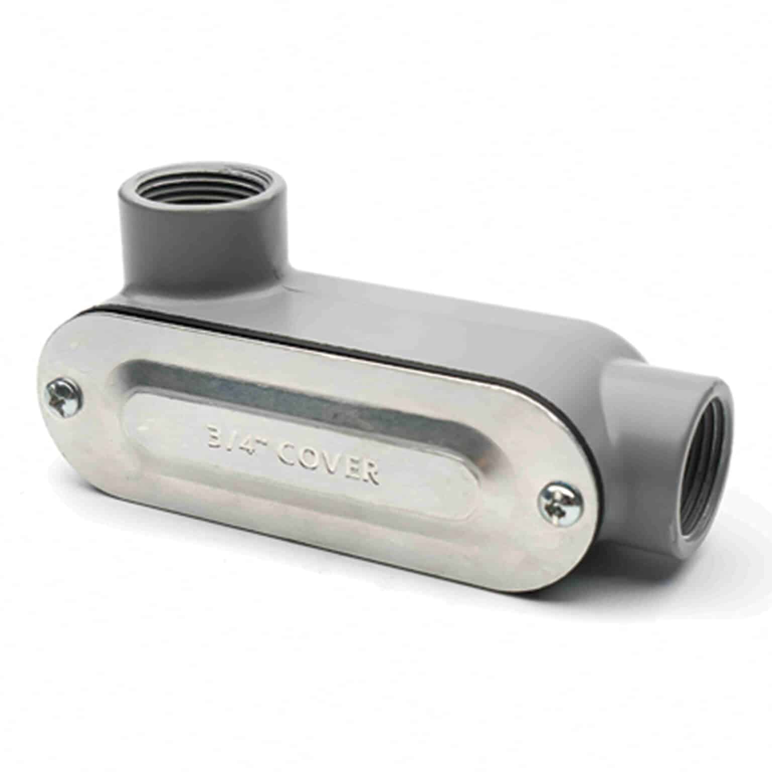 CAJA CONDULET TIPO LL 2" FORM 35 DE ALUMINIO C/TAPA Y EMPAQUETADURA CON UL