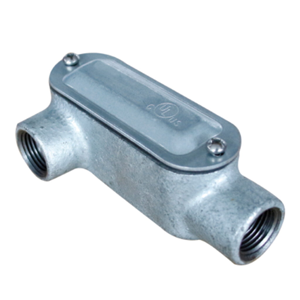 CAJA CONDULET TIPO LR 3" FORM 5 HIERRO MALEABLE GALVANIZADO EN CALIENTE ...