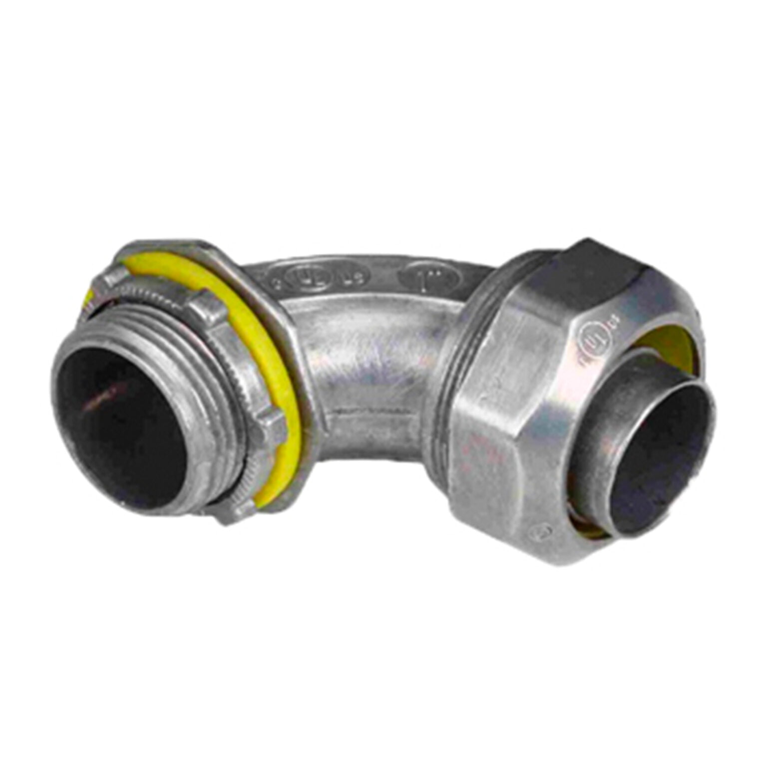 CONECTOR CURVO LIQUID TIGHT 3/4" HIERRO MALEABLE HERMÉTICO ELECTRO ...