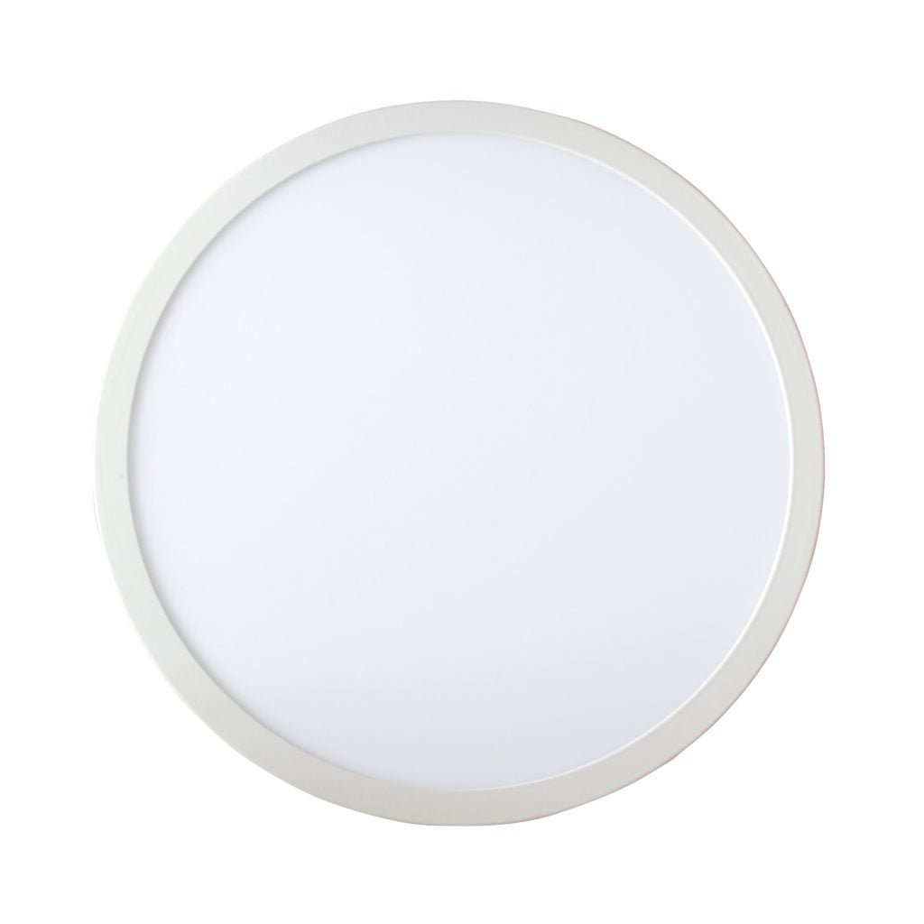 DOWNLIGHT LED CIRCULAR ADOSADO 18W, 1550LM, 6500K, Ø210X28MM