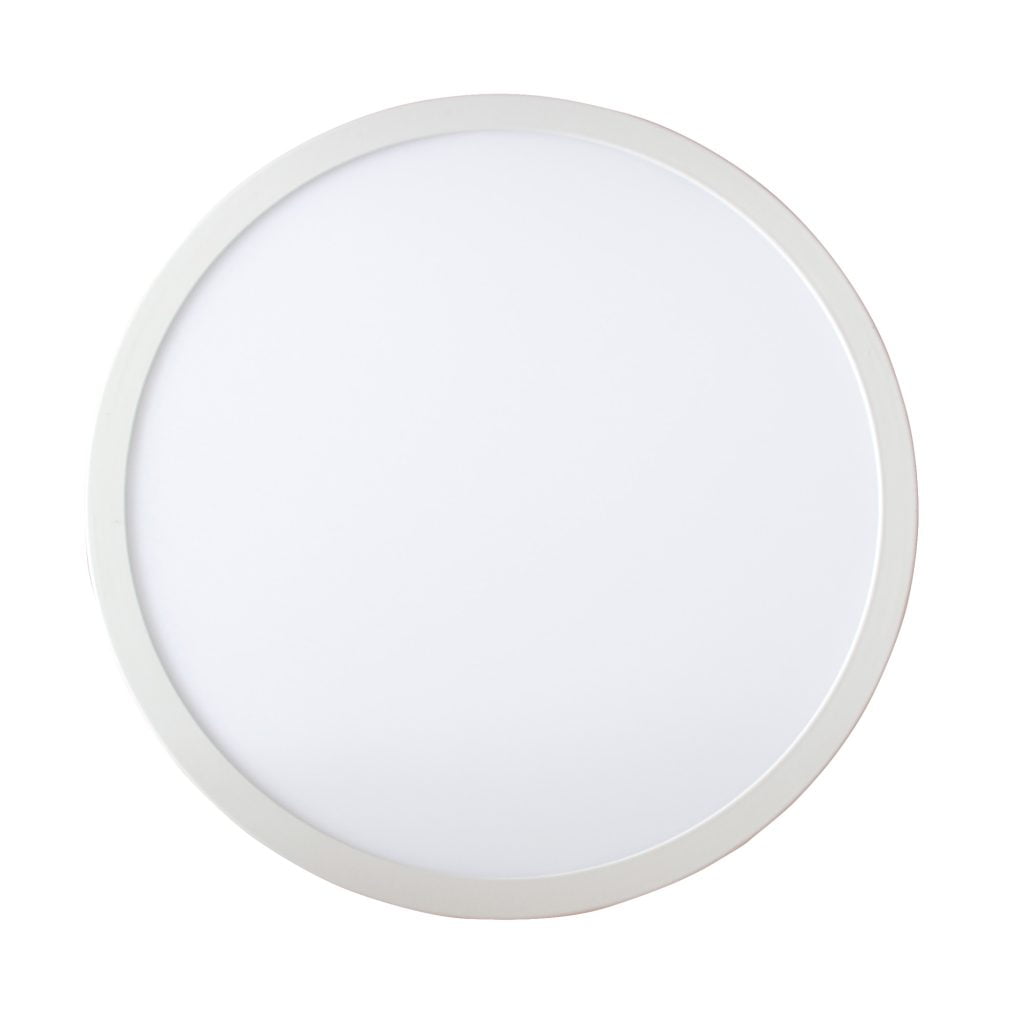 DOWNLIGHT LED CIRCULAR ADOSADO 30W, 2700LM, 6500K, Ø300X28MM