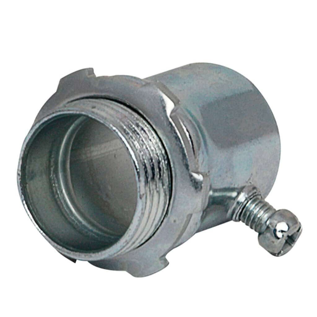 CONECTOR CONDUIT EMT DE ACERO 1/2'' CON UL NAAVI CONDUIT