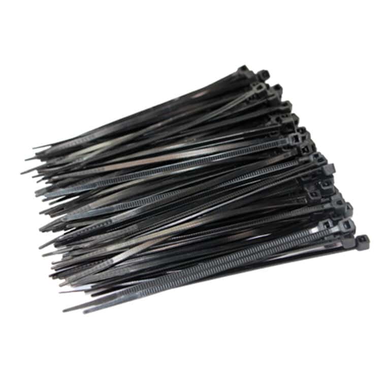 CINTILLO 100MM X 2.5MM NEGRO PKT 100