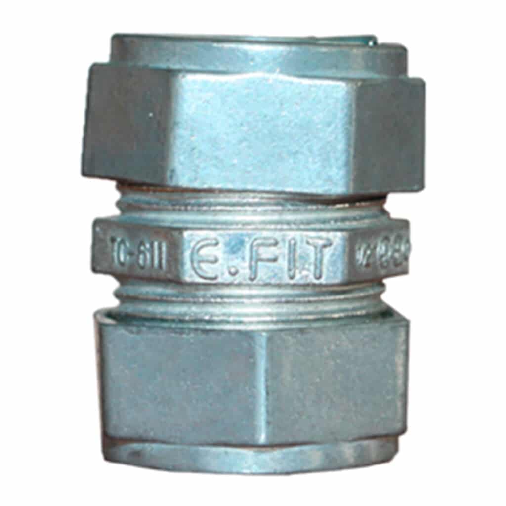 UNIÓN EMT 1/2" DE COMPRESION ZINC