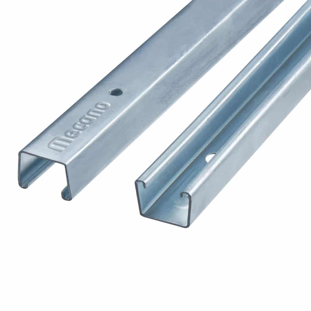 RIEL STRUT 41MMX41MM LISO 3MTS ACERO GALVANIZADO EN CALIENTE, FORM "A ...