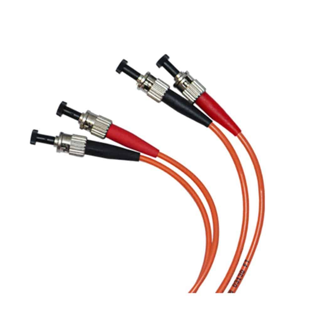 PATCH CORD FIBRA OPTICA DUPLEX MULTIMODO 62.5/125um ST-ST 5 METROS ...