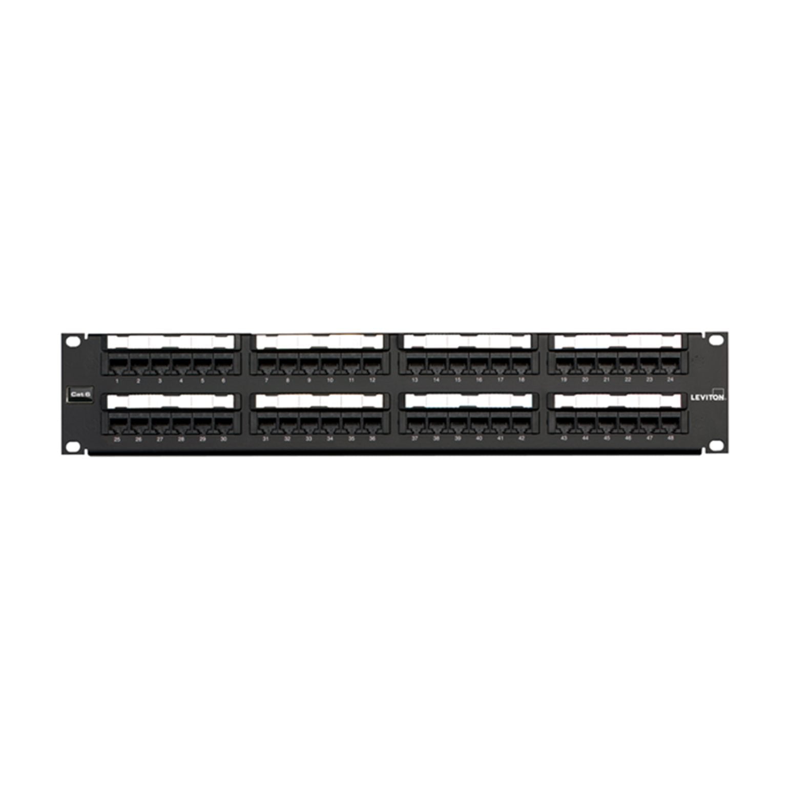 PATCH PANEL 48 PUERTOS CAT6 PRECONFIGURADO 2RU