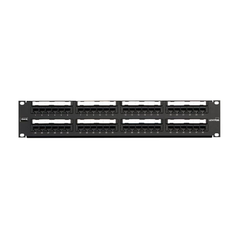 PATCH PANEL 48 PUERTOS CAT6 PRECONFIGURADO 2RU
