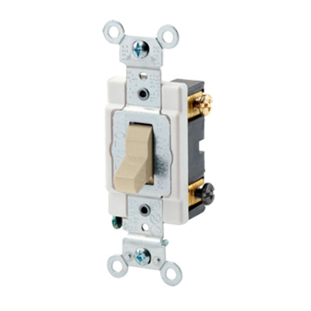INTERRUPTOR UNIPOLAR SIMPLE D/ 3 CONMUTACION 15A L/T 250V MARFIL ...