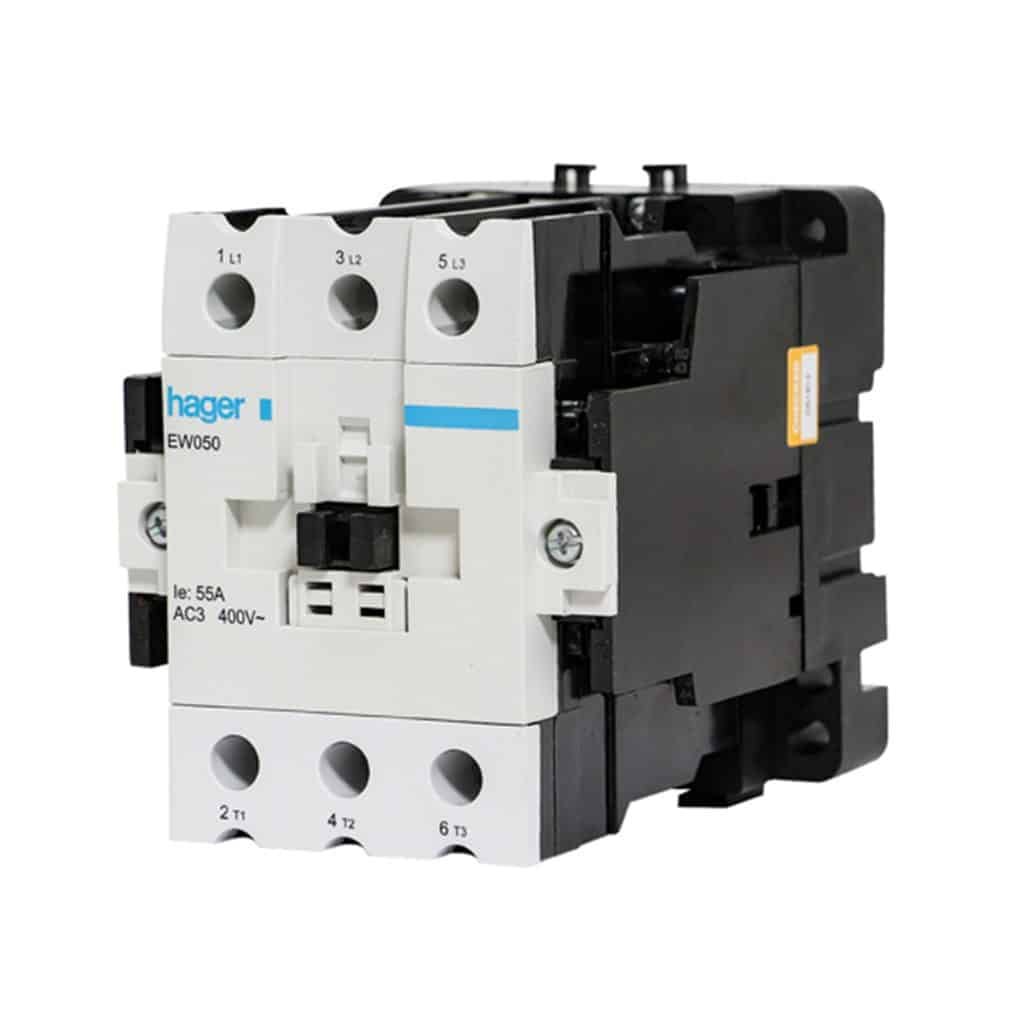 CONTACTOR EW 55A/AC3 1NA+2NC 380V 50/60HZ.