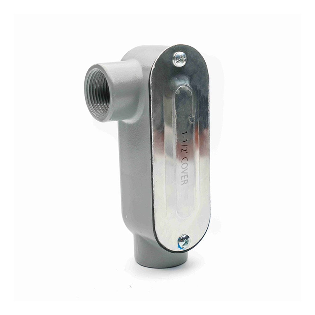 CAJA CONDULET TIPO LR 1-1/2" FORM 35 DE ALUMINIO C/TAPA Y EMPAQUETADURA ...