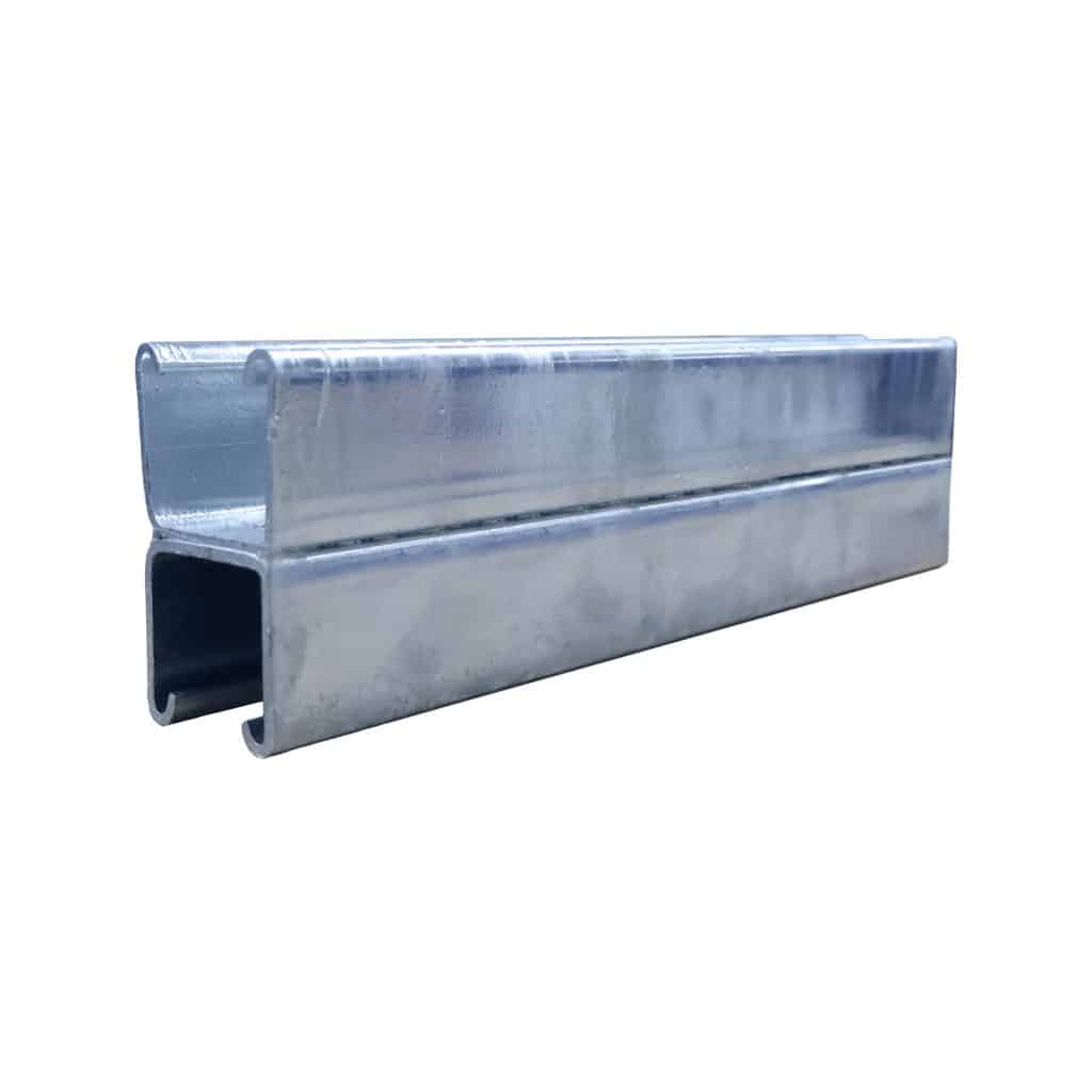 RIEL STRUT DOBLE 41MMX41MM LISO 3MTS ACERO GALVANIZADO EN CALIENTE ...