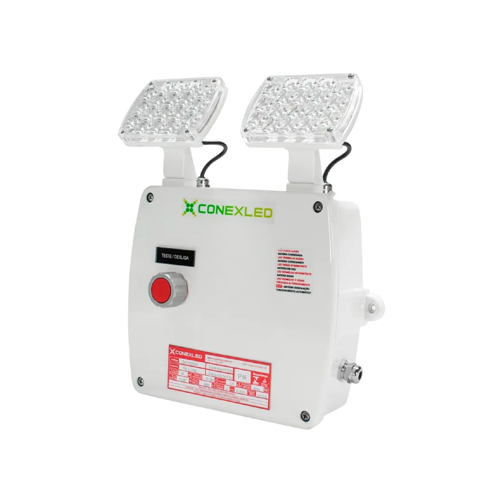 LUMINARIA DE EMERGENCIA AUTÓNOMA ANTIEXPLOSIVA EX 18W IP66 IK08 6000K ...